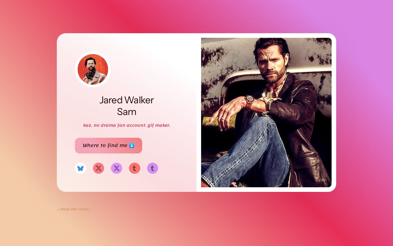 Jared walker Sam